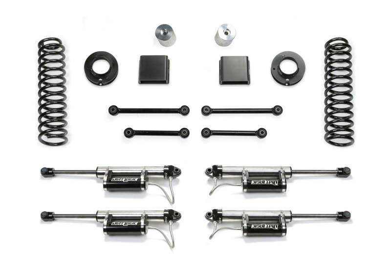 Fabtech K4191DL-FAB 3" Sport Lift Kit W/ Dirt Logic 2.25 Resi Shocks (21-23 Jeep Gladiator JT ...