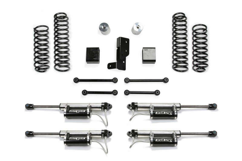 Fabtech K4201DL-FAB 3" Sport System W/ Dirt Logic 2.25 Resi Shocks (21 ...