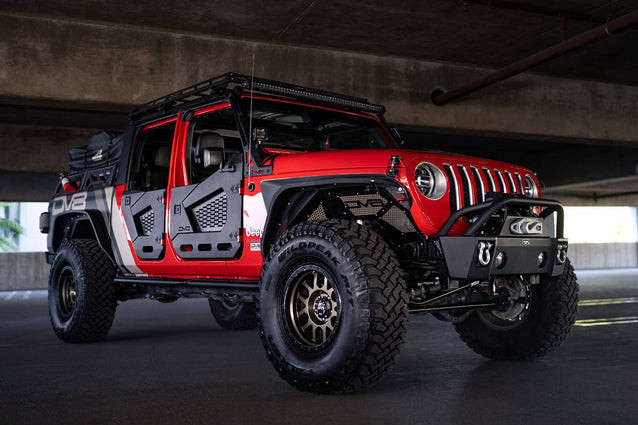 DV8 Off-Road DV8-HDJL-02F Spec Series Half Doors | Front (18-24 Jeep ...