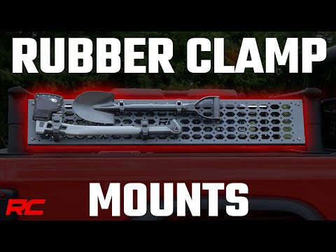 Rough Country 99072-RC Rubber Molle Panel Clamp Kit | Universal | 1/2 ...