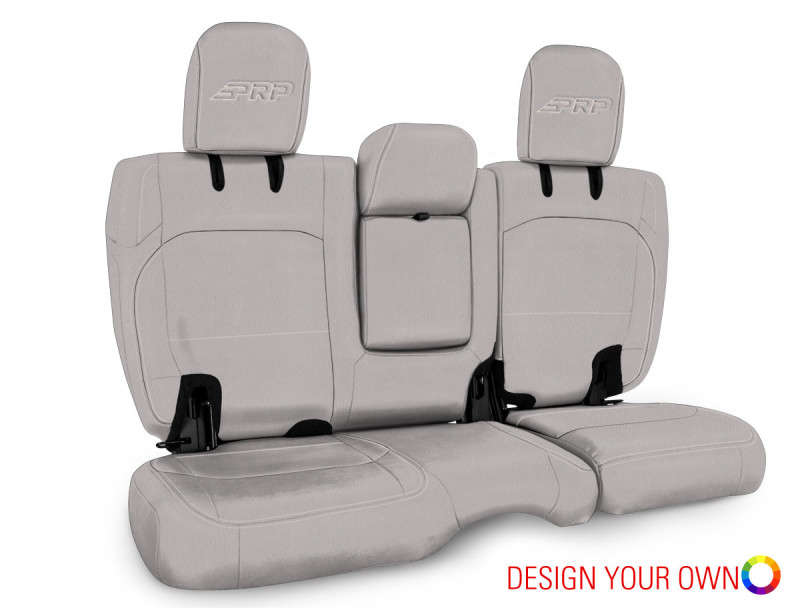 PRP B044-PRP Custom Rear Bench Cover | w/ Leather Interior | Custom Offsets