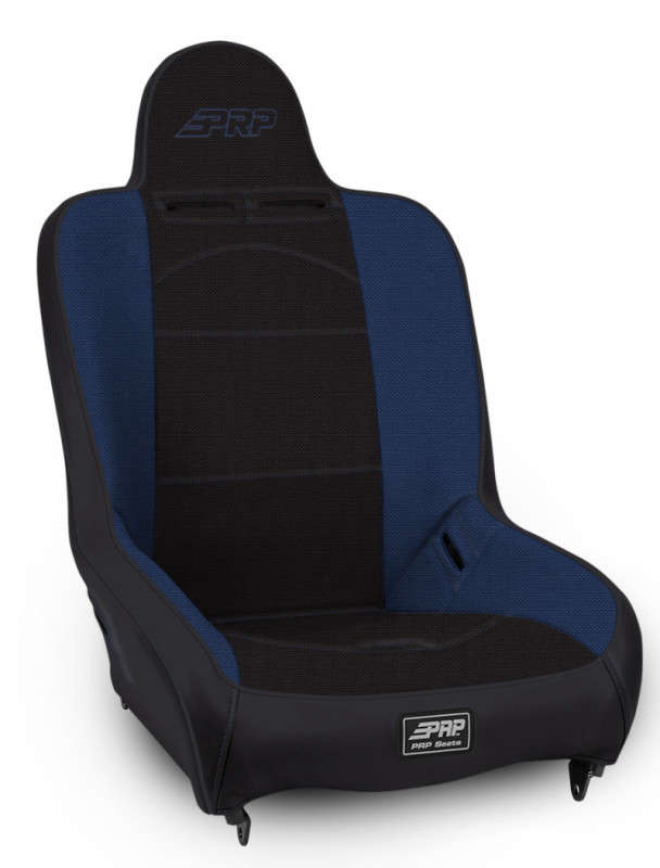 PRP A100110-71-PRP Black and Blue Premier High Back Suspension Seat ...