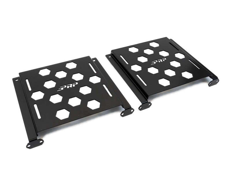 PRP C73-PRP Black Rear Seat and Bench Mounts (Pair) | 20-22 Polaris RZR ...