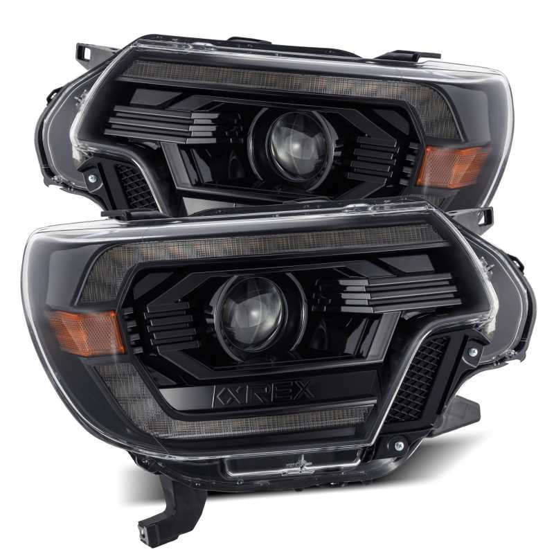 AlphaRex ALPHA-880750 LUXX-Series LED Projector Headlights Alpha-Black ...