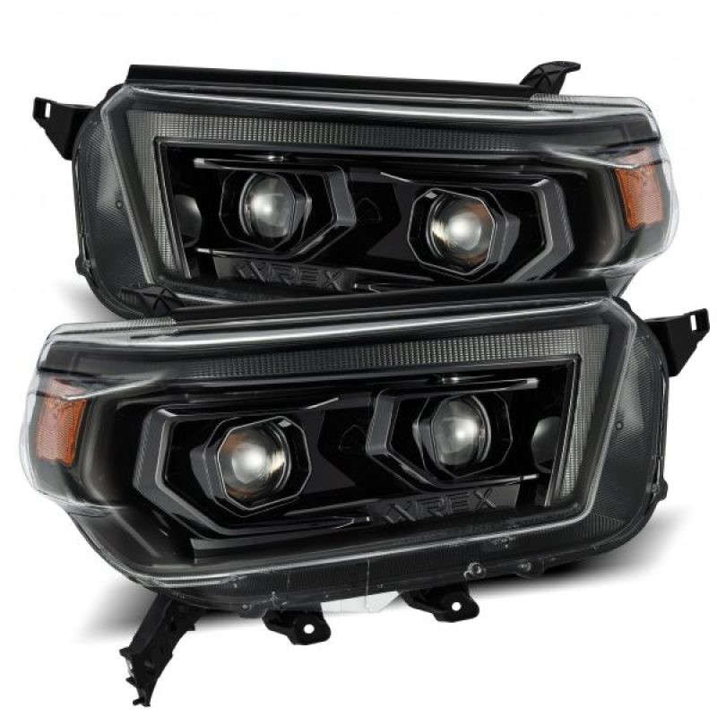 AlphaRex ALPHA-880756 LUXX-Series Projector Headlights Alpha-Black (Set ...