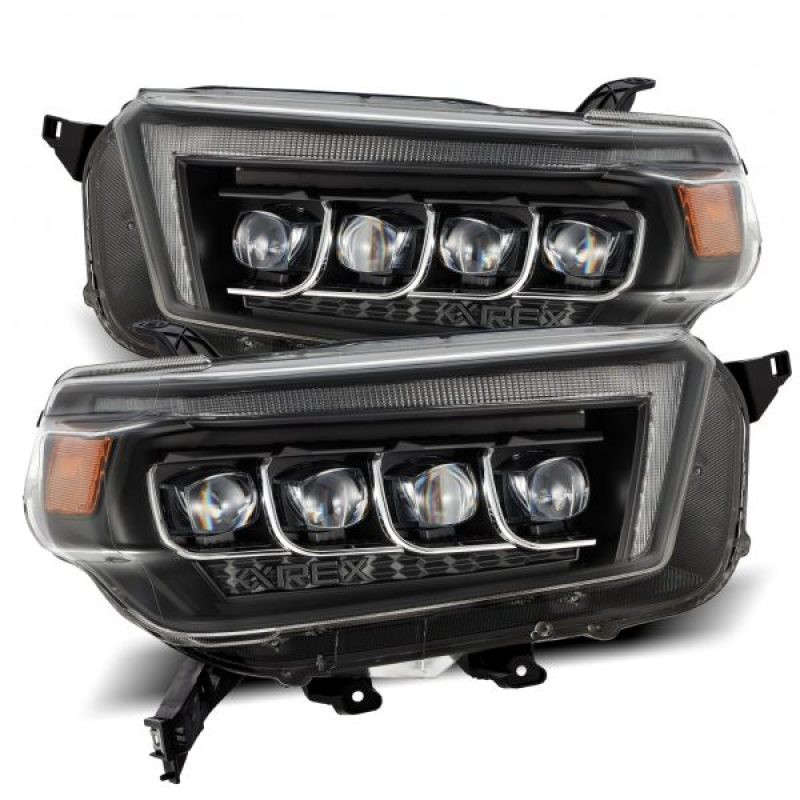 AlphaRex ALPHA-880759 NOVA-Series LED Projector Headlights Black (Set ...