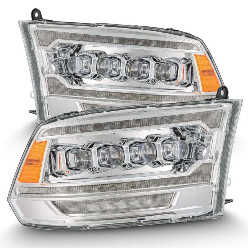 AlphaRex ALPHA-880556 NOVA-Series LED Projector Headlights Chrome (Set ...