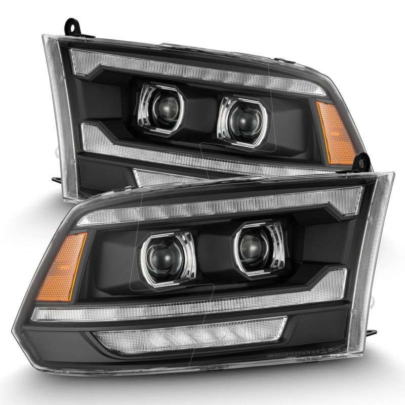 AlphaRex ALPHA-880558 LUXX-Series LED Projector Headlights Black (Set ...