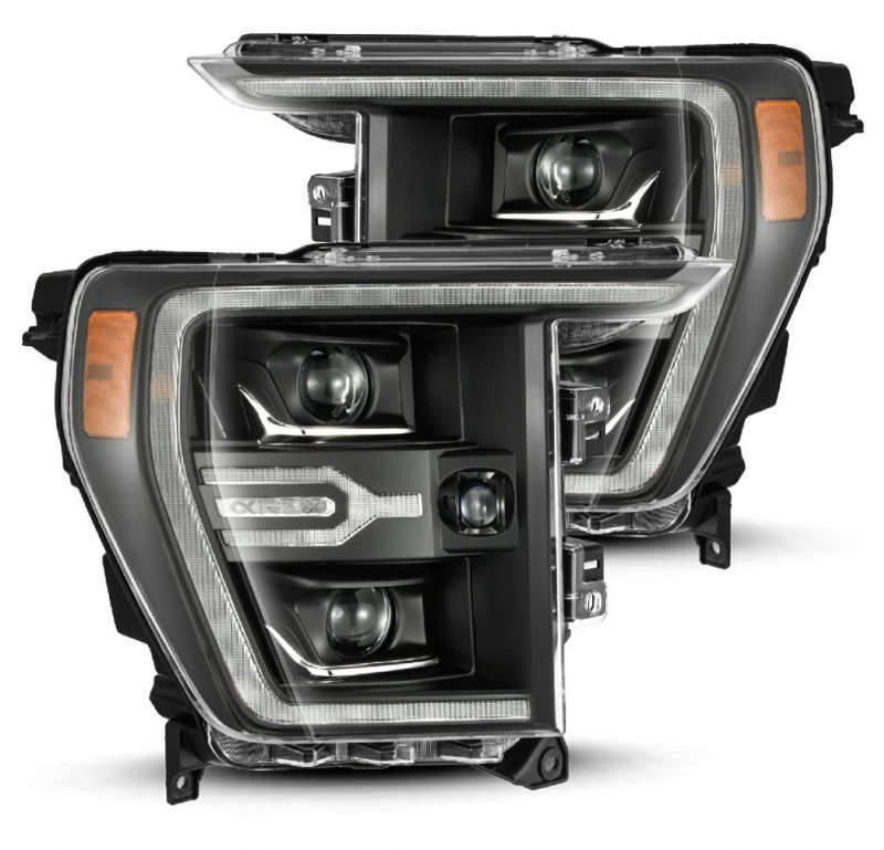 AlphaRex ALPHA-880139 LUXX-Series LED Projector Headlights Black (Set ...