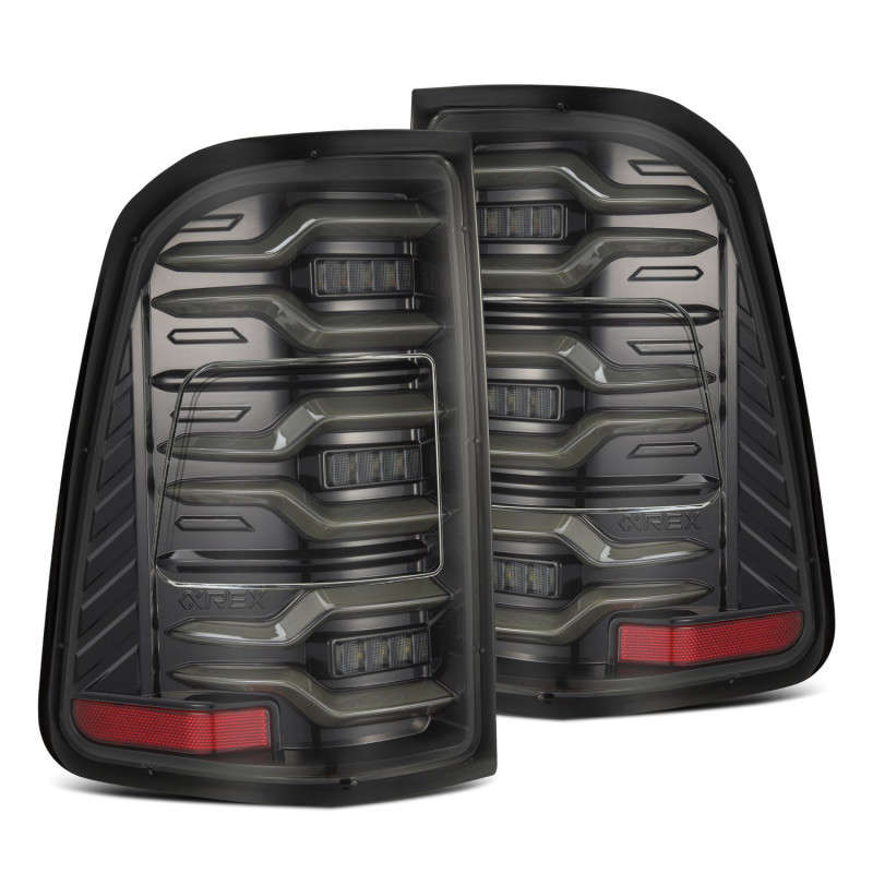 AlphaRex ALPHA-640030 LUXX-Series LED Tail Lights Set | Alpha-Black (19 ...
