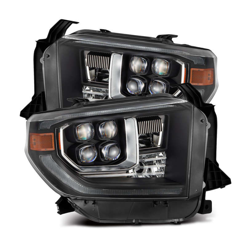 AlphaRex ALPHA-880833 NOVA-Series LED Projector Headlights Black (Set ...