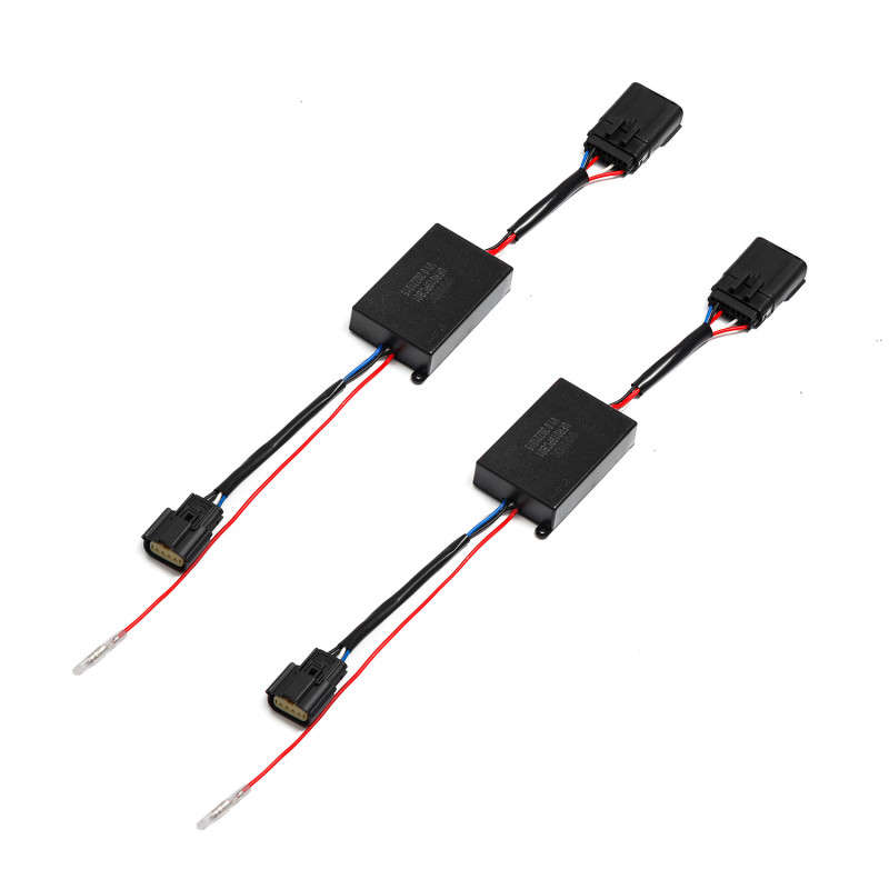 AlphaRex ALPHA-810026 Factory LED Reflector Headlights to Headlights ...