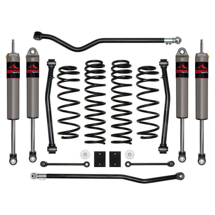 Dynatrac JL30-1X5310-L6-Dyna 3" Suspension Lift System 6 (18-24 Jeep ...