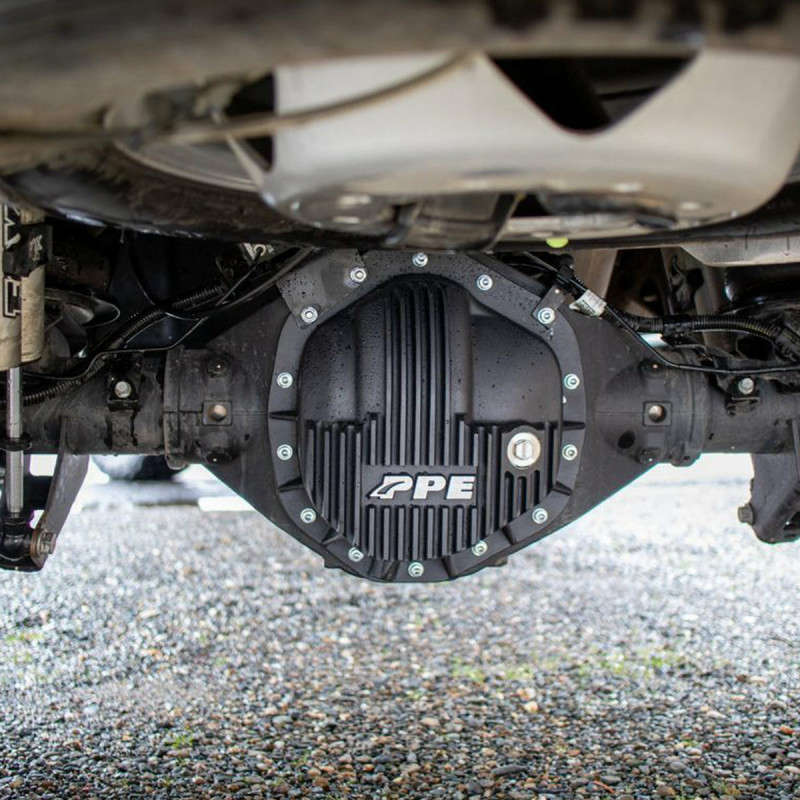 PPE 138053020-HFTD Heavy-Duty Cast Al. Rear Differential Cover | Black ...