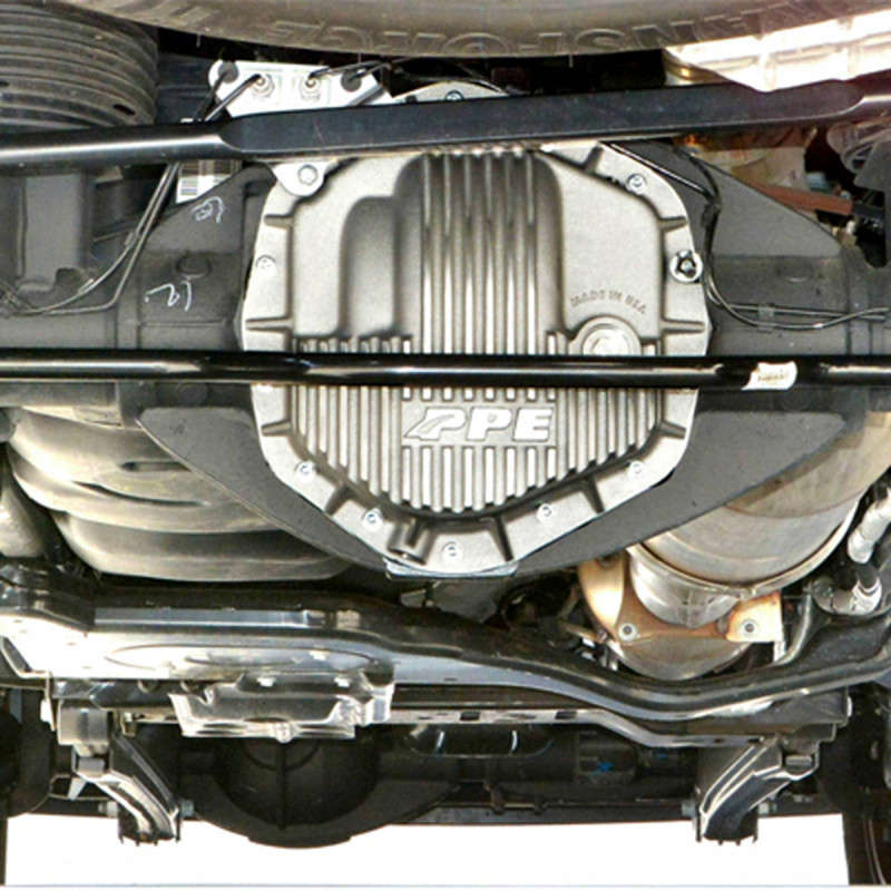 PPE 238051020-HFTD Heavy-Duty Cast Al. Rear Differential Cover Black ...