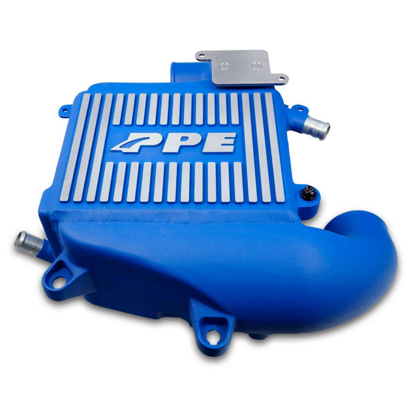 PPE 115030022-HFTD LM2/LZO Air-To-Water Intercooler Kit | Blue (20-24 ...