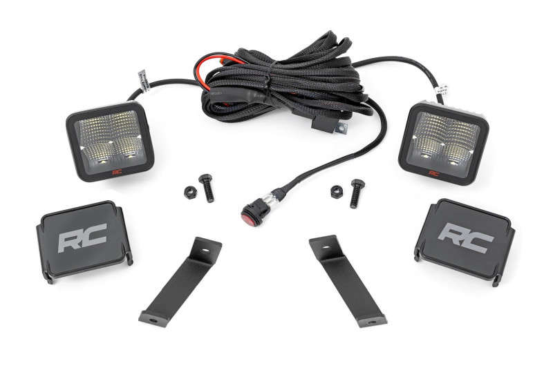 Rough Country 70084-RC LED Light Kit | Ditch Mount | 2" Spectrum Pair ...