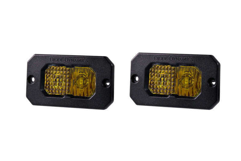 Diode Dynamics DD6735P-DIOD Stage Series 2" LED Pod Pro Yellow Combo ...