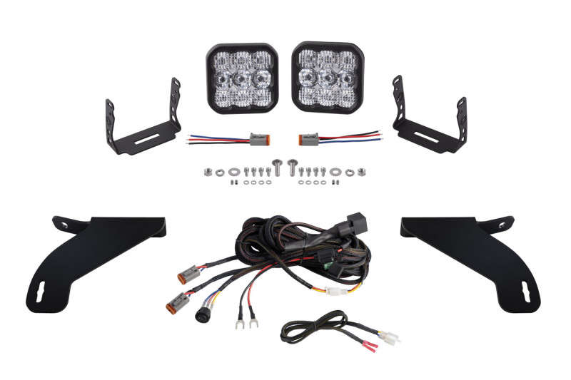 Diode Dynamics DD7326-DIOD SS5 Bumper LED Pod Light Kit Sport White ...