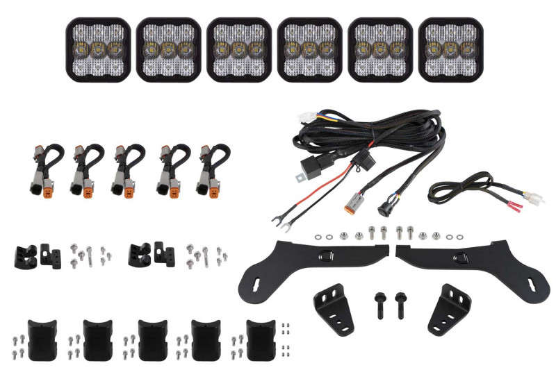 Diode Dynamics DD7335-DIOD SS5 Grille CrossLink Lightbar Kit Sport ...