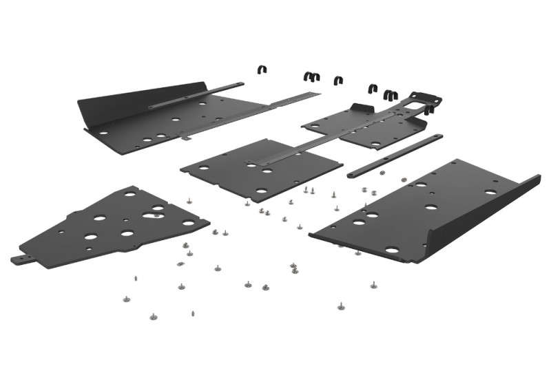 Seizmik SEIZMIK-76-10164KIT UHMW Skid Plate Kit with Integrated Tree ...