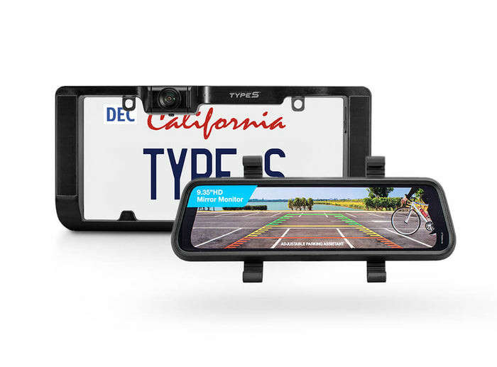 Type S TS-BT530034-1 TYPE S Solar Powered Portable License Plate Frame ...
