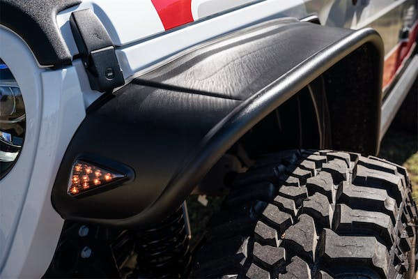 Bushwacker BUSHWACKER-10928-07 Flat Style Fender Flares | Set of 4 ...