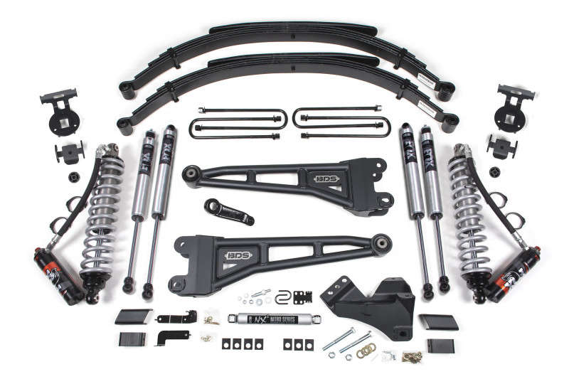 BDS Suspension BDS1557FPE 4" Lift Kit w/Radius Arm | Fox 2.5 ...