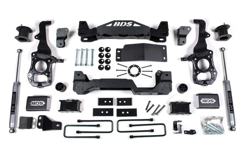 BDS Suspension BDS1902H 4" Lift Kit | 2 Inch Block Kit | NX2 Nitro ...