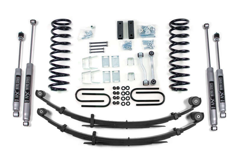 BDS Suspension BDS433H 3" Lift Kit | Dana 35 Rear Axle | Leaf Springs ...