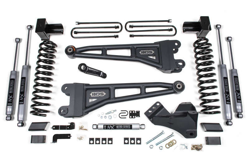 BDS Suspension BDS1551H 5" Lift Kit W/Radius Arm | NX2 Nitro Series ...