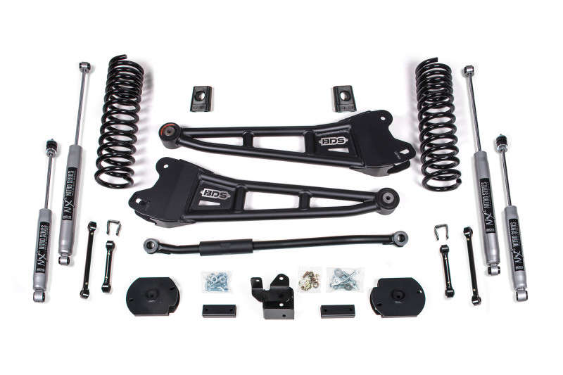 BDS Suspension BDS1653H 3" Lift Kit W/Radius Arm | NX2 Nitro Series ...