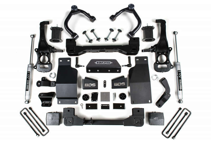 BDS Suspension BDS1803H 6" Lift Kit | Front Strut Spacer | NX2 Nitro ...