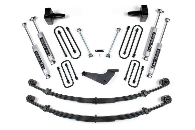 BDS Suspension BDS300H 4" Lift Kit | Rear Block | NX2 Nitro Series ...