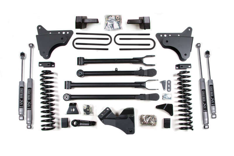 BDS Suspension BDS560H 6" Lift Kit W/4-Link | Rear Block w/o Factory ...