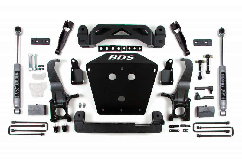 BDS Suspension BDS814H 4.5" Lift Kit | NX2 Nitro Series Rear Shocks (07 ...