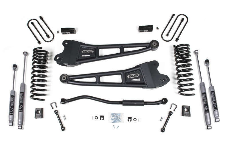 BDS Suspension BDS1655H 3" Lift Kit W/ Radius Arm | Without Factory ...