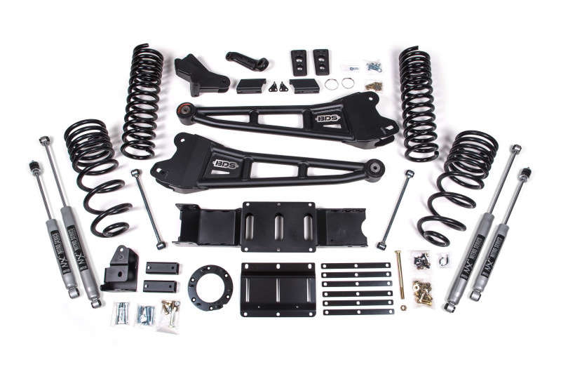 BDS Suspension BDS1699H 4" Lift Kit W/ Radius Arm | NX2 Nitro Series ...