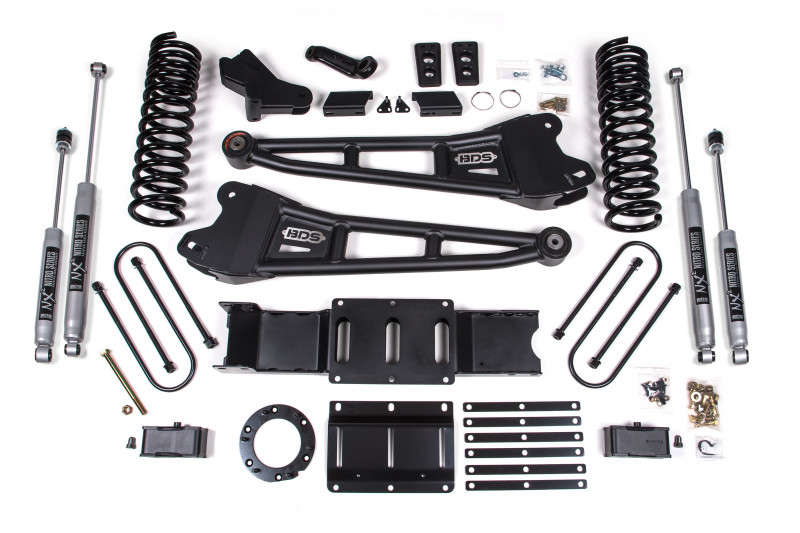 BDS Suspension BDS1700H 4" Lift Kit W/ Radius Arm | Without Factory ...