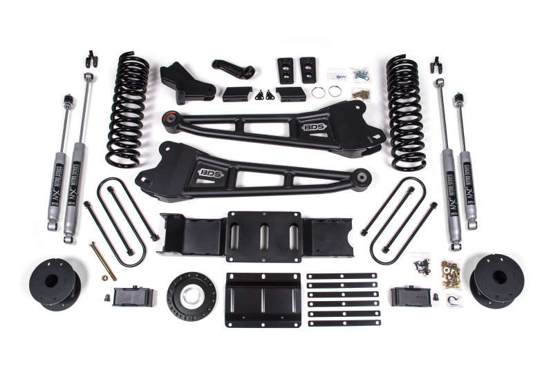BDS Suspension BDS1719H 4" Lift Kit W/ Radius Arm | NX2 Nitro Series ...