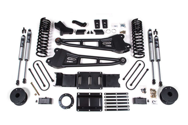BDS Suspension BDS1722FS 4" Lift Kit W/ Radius Arm | FOX 2.0 ...