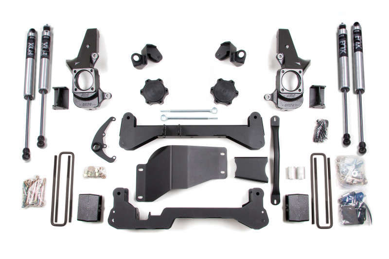 BDS Suspension BDS192FS 4.5" Lift Kit | Standard Knuckle | FOX 2.0 ...