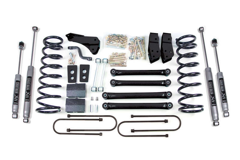 BDS Suspension BDS615H 4" Lift Kit | Block Kit | NX2 Nitro Series ...