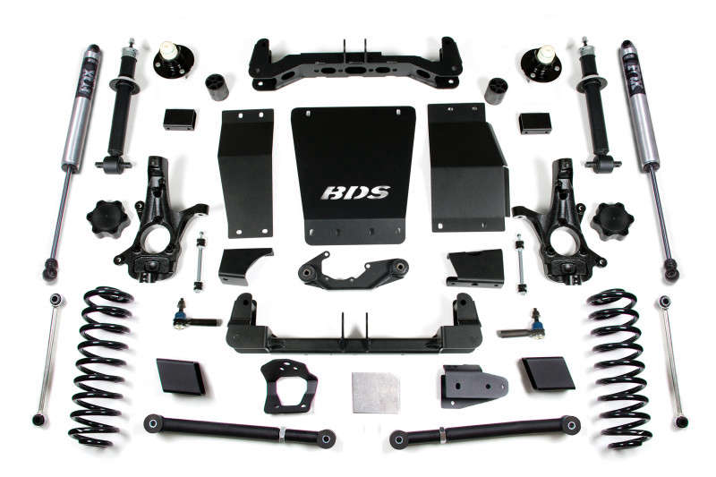 BDS Suspension BDS732FS 6" Lift Kit | Aluminum/Stamped Steel Control ...