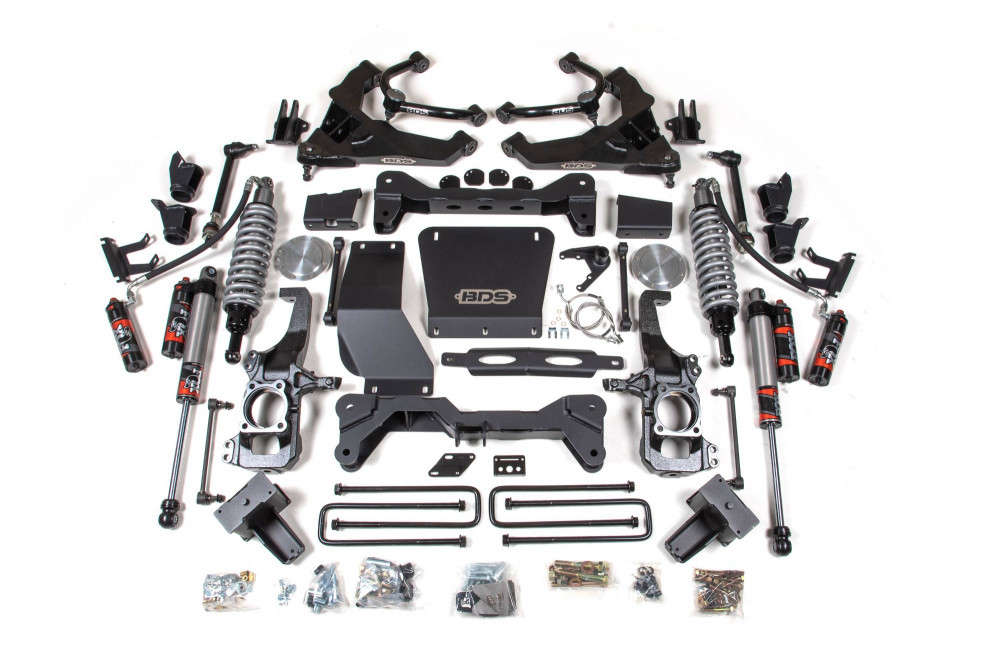 BDS Suspension BDS792FPE 6.5" Lift Kit | FOX 2.5 Coil-Over Conversion ...