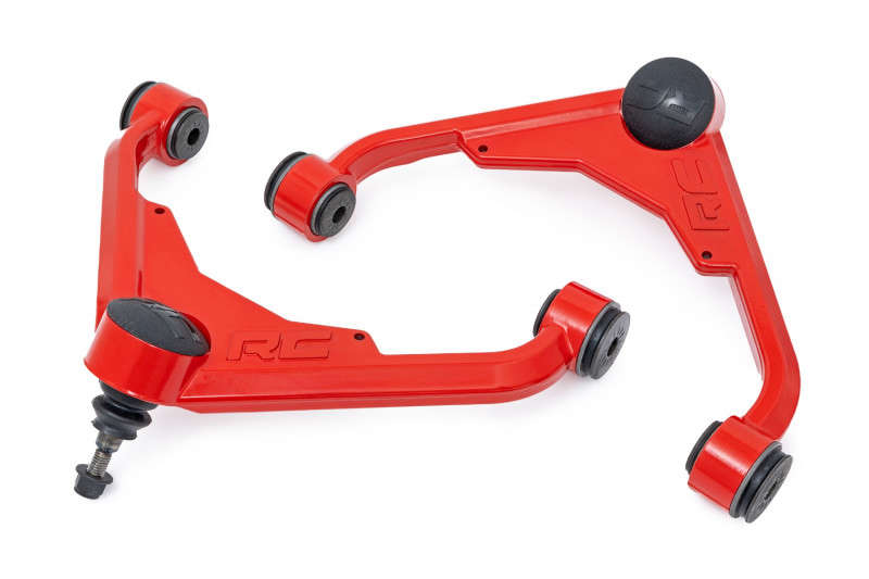 Rough Country 1859RED-RC Forged Upper Control Arms | 3 Inch Lift (01-10 ...