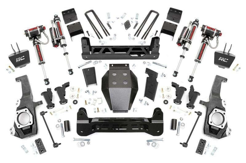 Rough Country 11055-RC 5 Inch Lift Kit | Torsion Drop | Vertex (20-25 ...