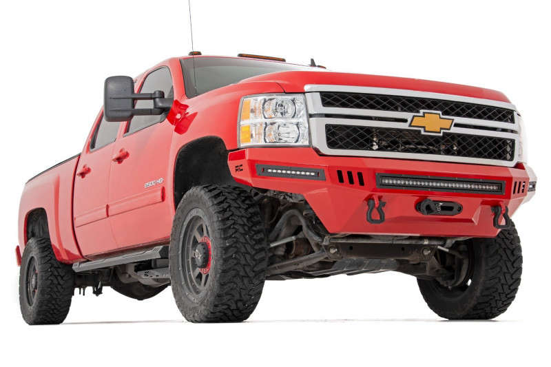 Rough Country 95770RED-RC 3.5 Inch Knuckle Lift Kit | V2 (11-19 Chevy ...