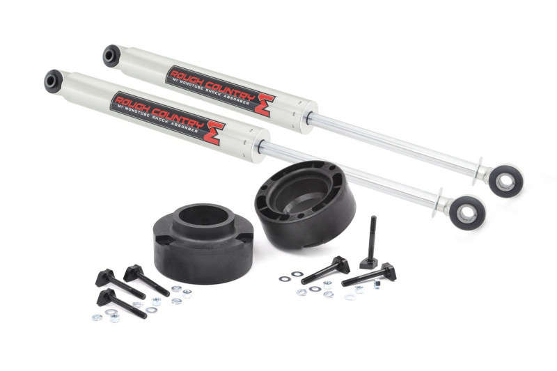 Rough Country 37440-RC 2.5 Inch Leveling Kit | M1 Shocks (94-01 Dodge Ram 1500/94-13 Dodge/Ram ...