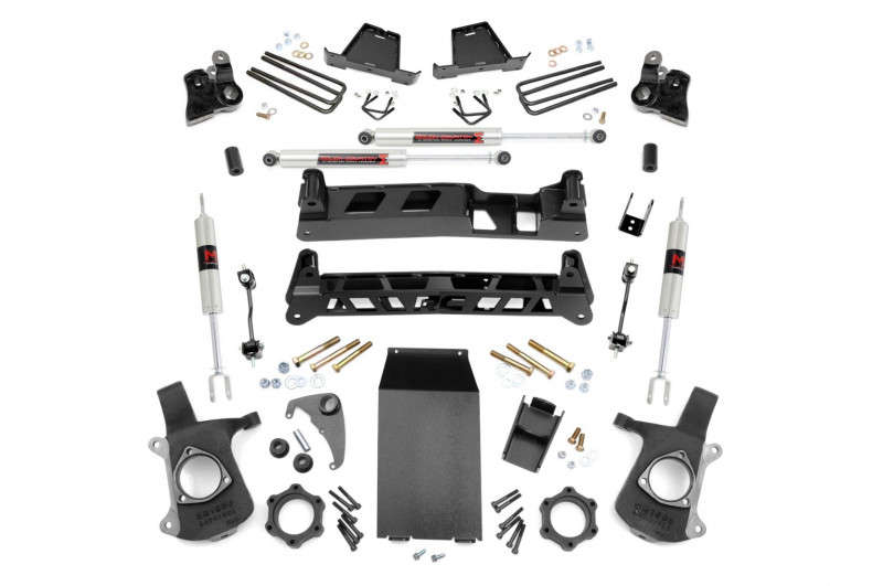 Rough Country 25840-RC 4 Inch Lift Kit | M1 (99-06 Chevy/GMC Silverado ...